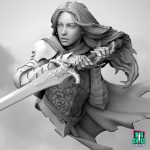 Astrid, Iron Heart | Bust - Big Child Creatives